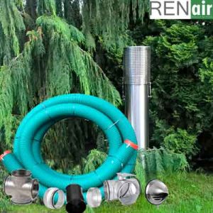 Pozo canadiense geotérmico Silver Terrair - Passivhaus Spain