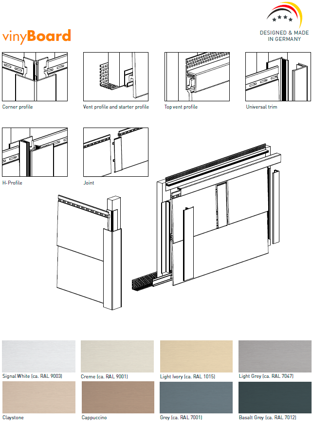 Lamas de fachada Viny Board - Passivhaus Spain